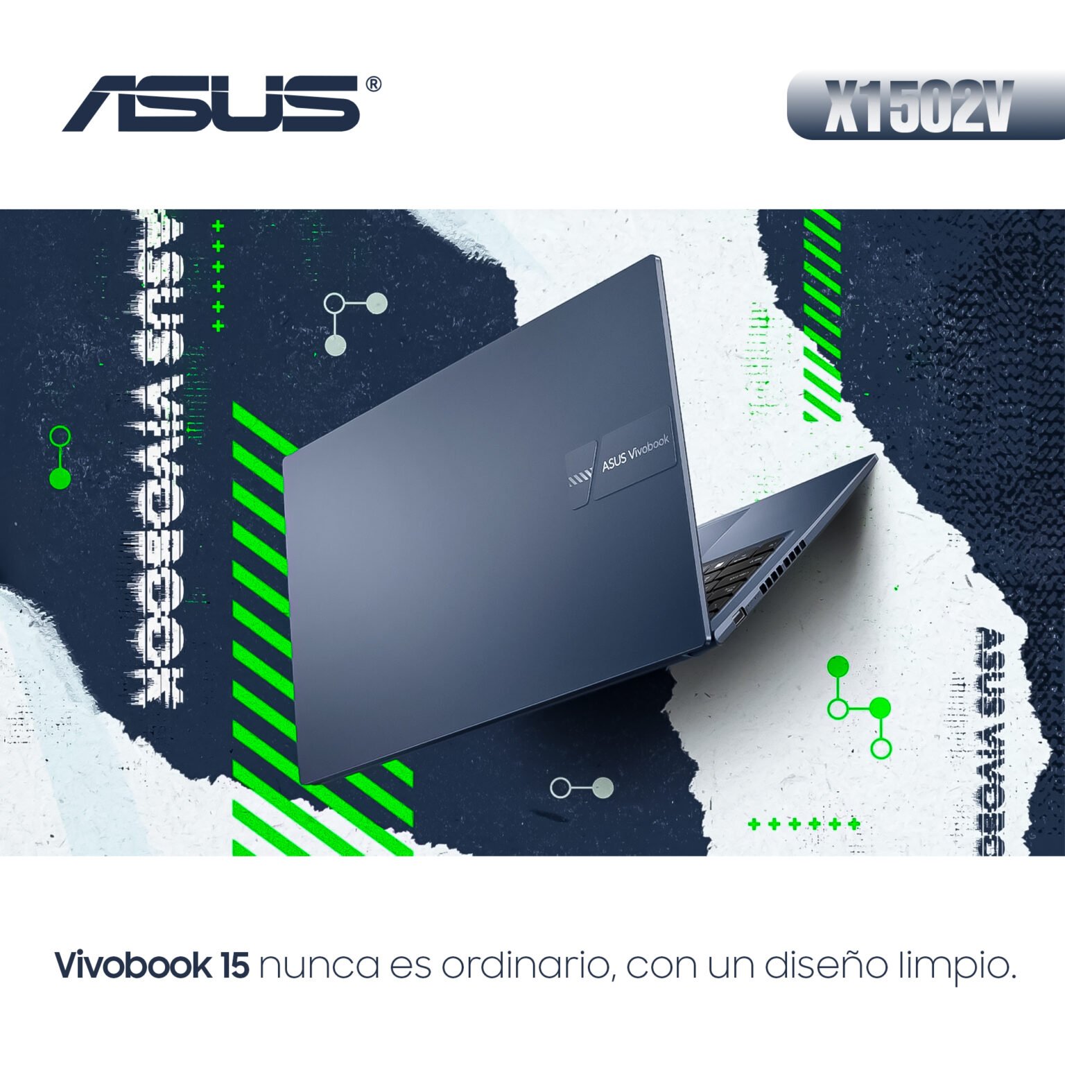 Portátil ASUS Vivobook 15 X1502V: i5-13420H, 16GB RAM, 1TB SSD – Azul ...