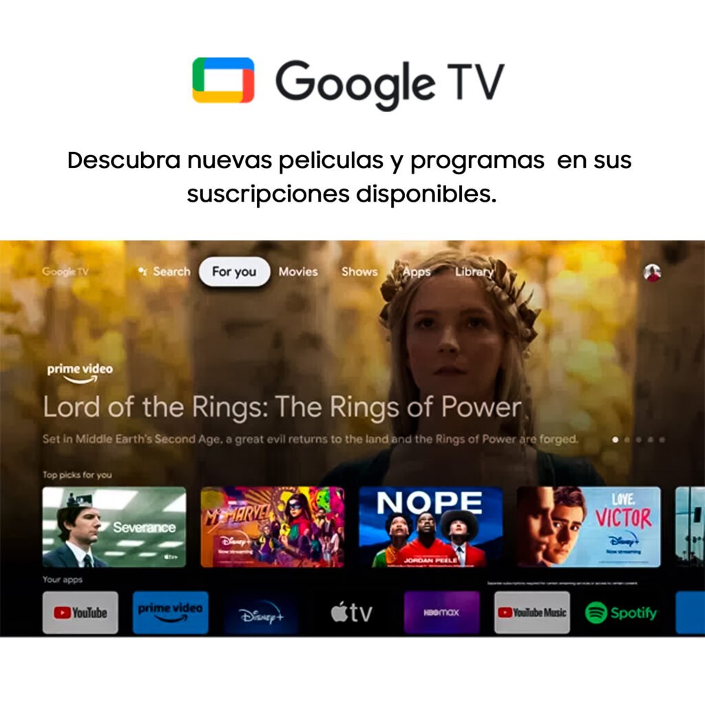 Televisor iFFALCON 32S55 HD Smart Google TV de 32″ – Calidad y Precio ...